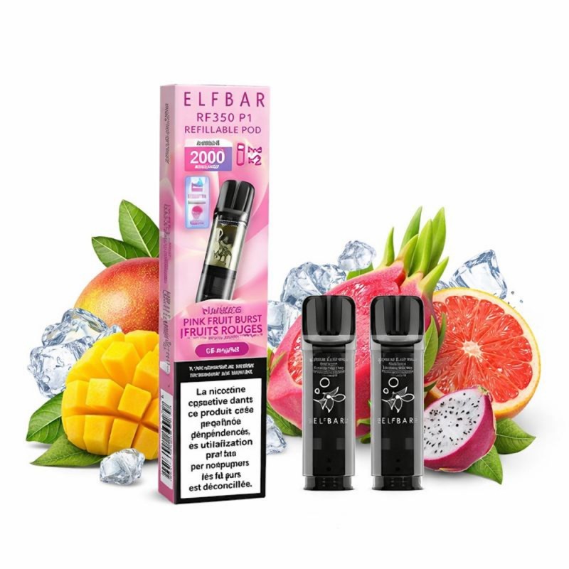 Kazety Elfbar ELFA Pro Mango Dragon Fruit Grapefruit – balení 2 ks ...