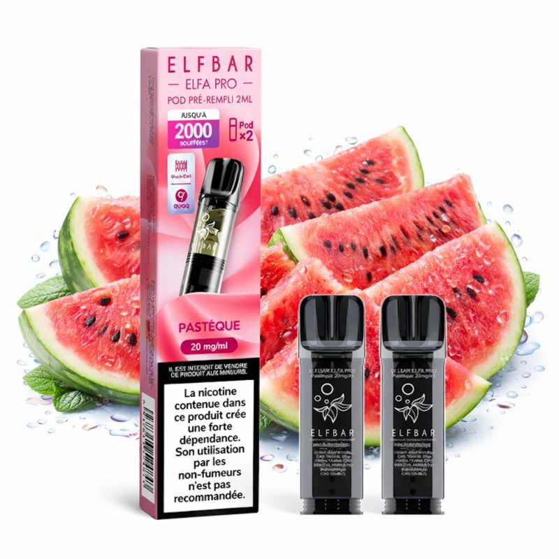 Cartridge Elfbar ELFA Pro Watermelon – balení 2 ks - LIQUA Online